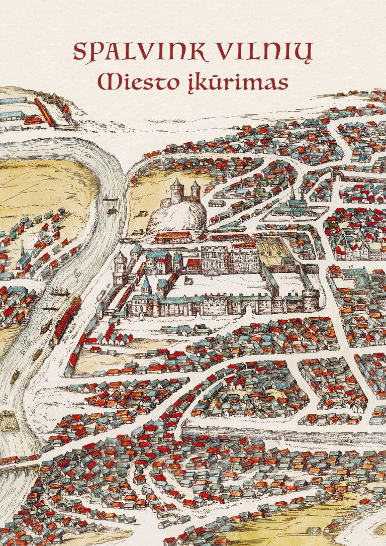 Interaktyvi spalvinimo knyga-žaidimas „Spalvink Vilnių. Miesto įkūrimas ...