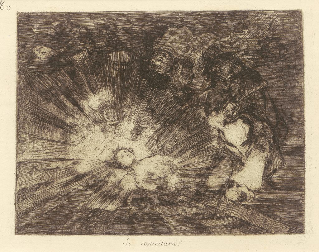 „Ar ji prisikels?“ Goyos raižiniai iš Nacionalinio Bohdano ir Varvaros ...